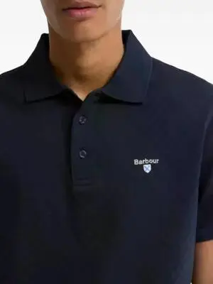 Barbour Sutton Logo-embroidered Polo Shirt