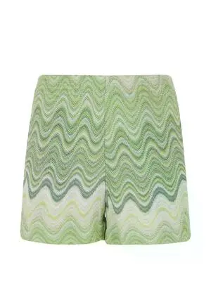 MC2 SAINT BARTH Knitted Shorts - Green