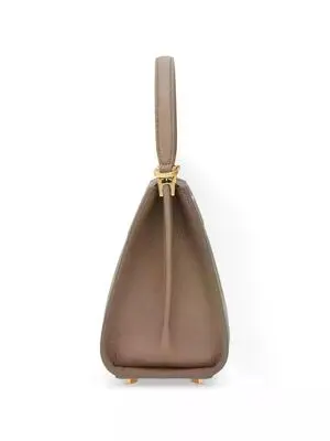 FERRAGAMO Studio Box Leather Tote Bag