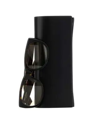 Saint Laurent Rectangle Sunglasses With Side Logo Motif