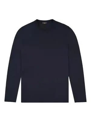 SLOWEAR Long-sleeve Crew-neck T-shirt - Blue