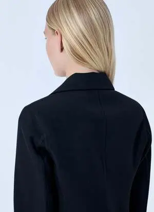JIL SANDER Single-breasted Wool Coat