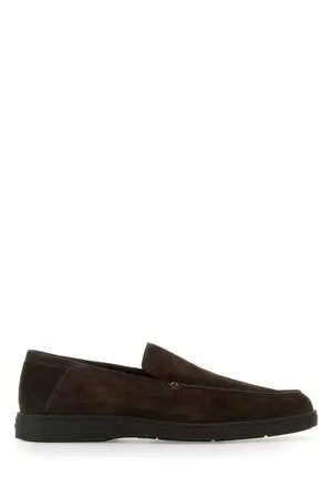 Santoni Suede Loafers
