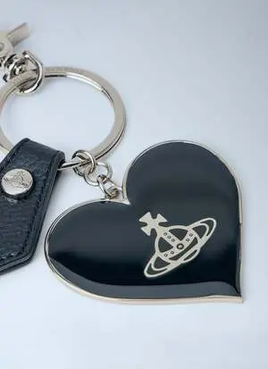 VIVIENNE WESTWOOD Mirror Heart Orb Keyring