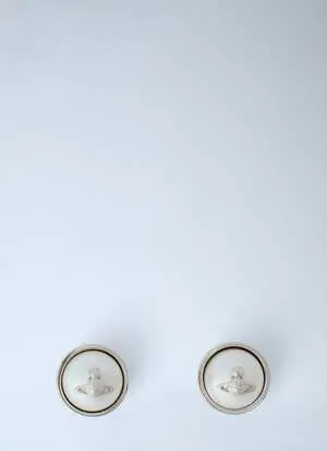 VIVIENNE WESTWOOD Olga Pearl Earrings - Silver