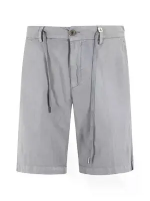 MYTHS Drawstring Waist Shorts - Grey