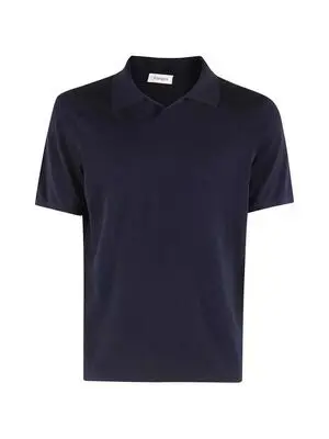 KANGRA Short-sleeve Polo Shirt - Blue