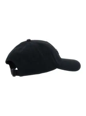 Moncler Cotton Baseball Cap With Logo Embroidery - Multicolor