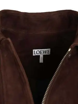 Loewe Suede Goatskin Bomber Jacket