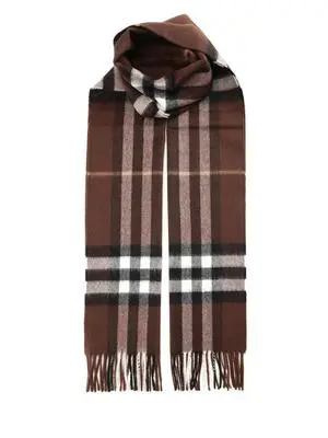 Burberry Burberry Women Check Scarf Brown