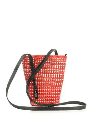 Loewe Braided Bag - Red