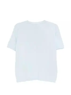 MVP WARDROBE Embroidered Detail T-shirt - Blue
