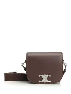 Celine Triomphe Small Crossbody Bag - Brown