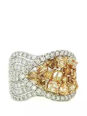 HYT JEWELRY Multi-cut Diamond Cocktail Ring