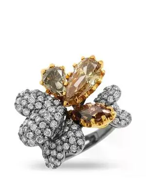 HYT JEWELRY Flower Diamond Ring