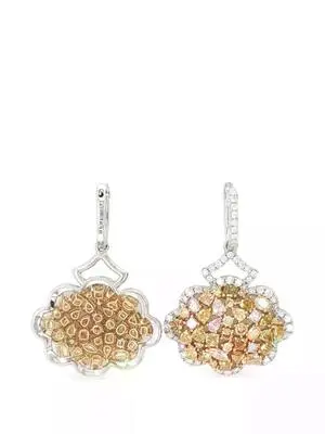 HYT JEWELRY 18k Gold Diamond Drop Earrings