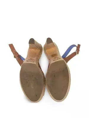 SERGIO ROSSI Platform Espadrille Sandals