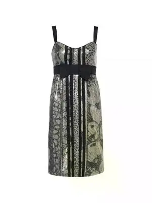 Diane Von Furstenberg Ariba Sequined Dress - Grey