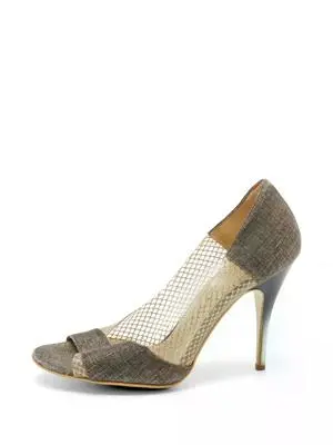 Stella McCartney Peep-toe Pumps - Grey