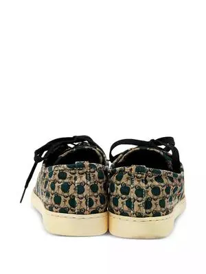 Dolce & Gabbana Printed Canvas Sneakers