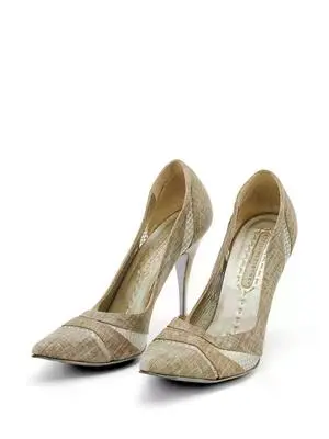 Stella McCartney Pointed-toe Mesh Pumps