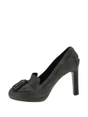 TOD'S Suede Pumps With Tassel Detail