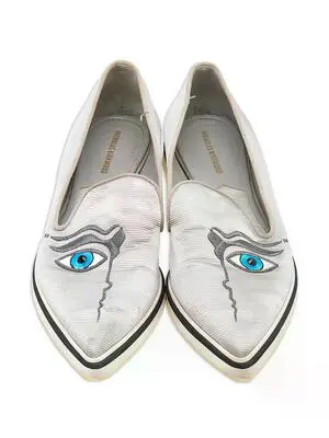 NICHOLAS KIRKWOOD Iris Eye-motif Slip-on Loafers