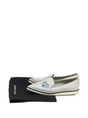 NICHOLAS KIRKWOOD Iris Eye-motif Slip-on Loafers
