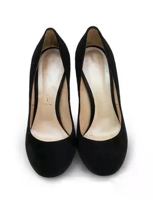 Casadei Chain-embellished Block-heel Pumps