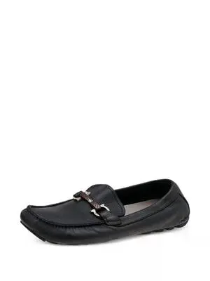FERRAGAMO Gancini Bit Slip-on Loafers
