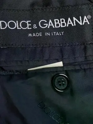 Dolce & Gabbana Striped Single-breasted Blazer