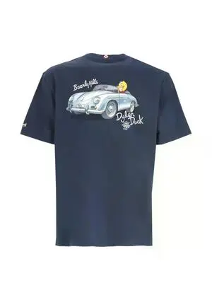 MC2 SAINT BARTH Graphic-print T-shirt - Blue