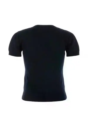 A.p.c. Gia Logo-embroidered T-shirt - Blue