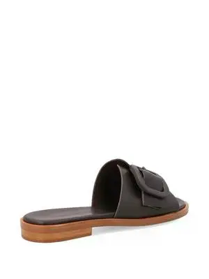 FRAU Buckle-fastening Crossover Sandals