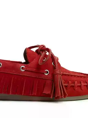 POSA Fringe-trim Tassel Loafers