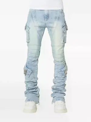 GUAPI Black Ops Cargo Jeans - Blue