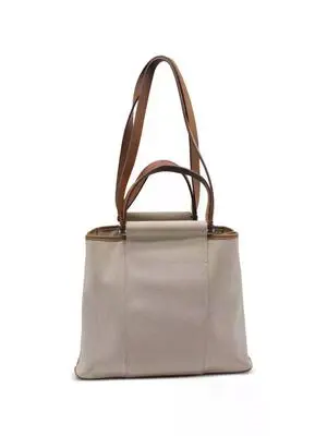 HERMÈS Hermès 32 Toile Officier Cabag Tote Bag