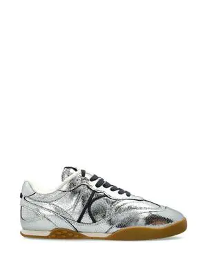 Kate Spade New York Drift Leather Sneakers - Silver