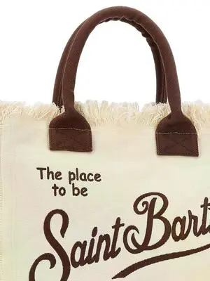 MC2 SAINT BARTH Embroidered Tote Bag