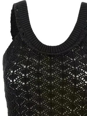 Blumarine Crochet Openwork Top