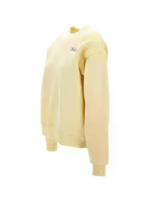 Sporty & Rich Avenue Graphic-print Sweatshirt - Yellow