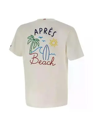 MC2 SAINT BARTH Embroidered Logo-patch T-shirt
