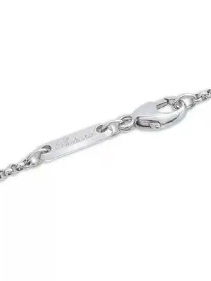 Chopard Happy Diamonds Heart Necklace In 18k White Gold