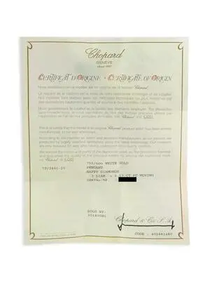 Chopard Happy Diamonds Heart Necklace In 18k White Gold