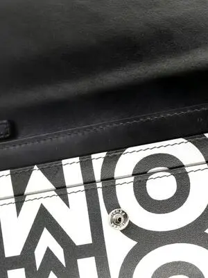 Fendi X Marc Jacobs Wallet On Chain Printed Leather Crossbody Bag