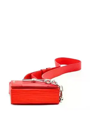 LOUIS VUITTON Steamer Bag Epi Leather Micro Crossbody Bag