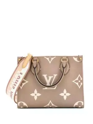 LOUIS VUITTON Onthego Giant Tote Bag - Neutrals