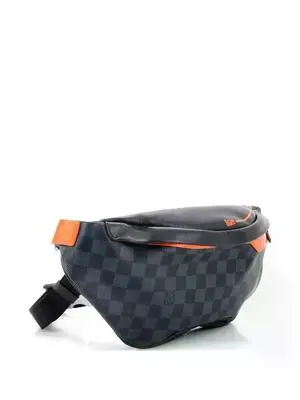 LOUIS VUITTON Discovery Bumbag Limited Edition Damier Cobalt Race - Orange