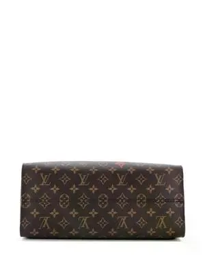 LOUIS VUITTON Limited Edition Fall In Love Monogram Canvas Mm Onthego Shoulder Bag - Brown