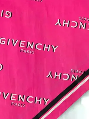 Givenchy Shadow Logo-print Scarf